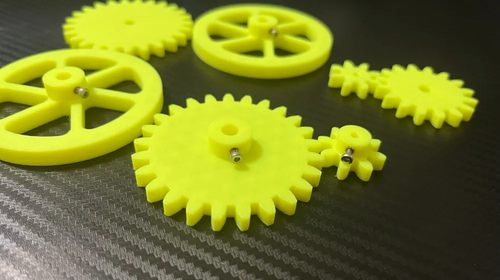 Gears, Module 2.2, W/ SOLIDOWORKS Files by AmX.100 - MakerWorld
