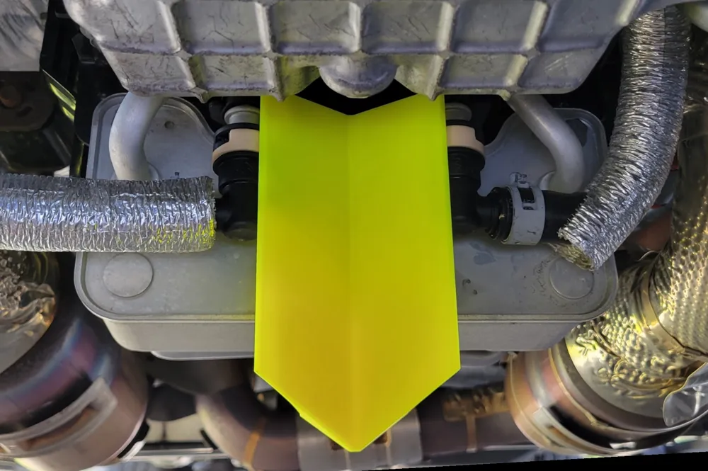 F250 7.3l Gas Oil Drain Deflector (10r140 trans) - Free 3D Print Model ...