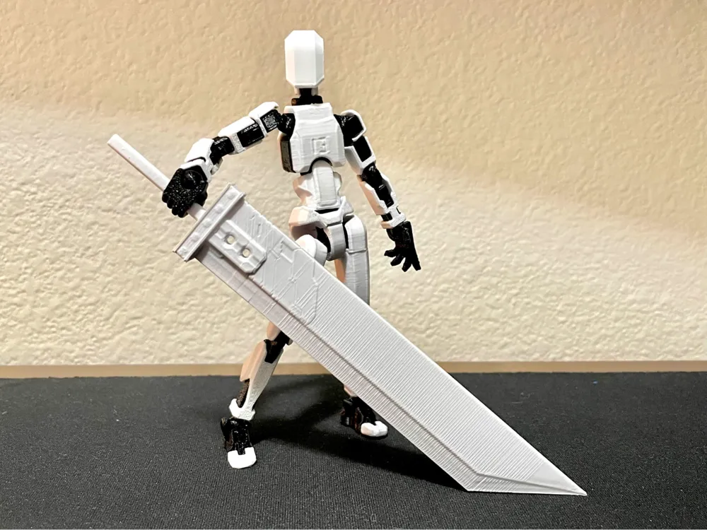 Dummy 13 Buster Sword | Final Fantasy Weapon - Free 3D Print Model ...