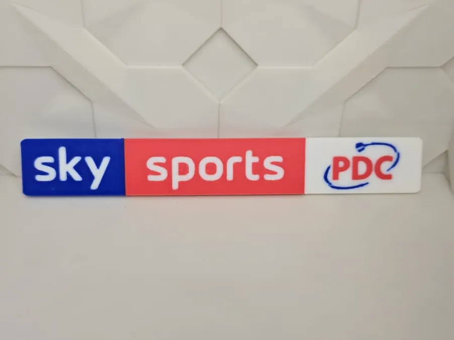sky sports pdc Logo/Sign - Free 3D Print Model - MakerWorld
