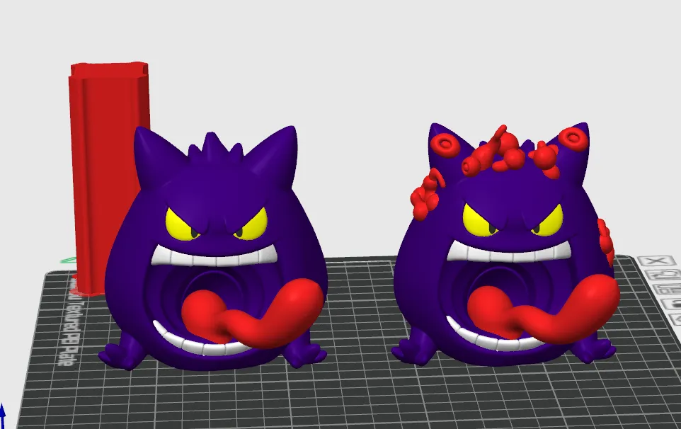 Gengar Vmax - Free 3D Print Model - MakerWorld