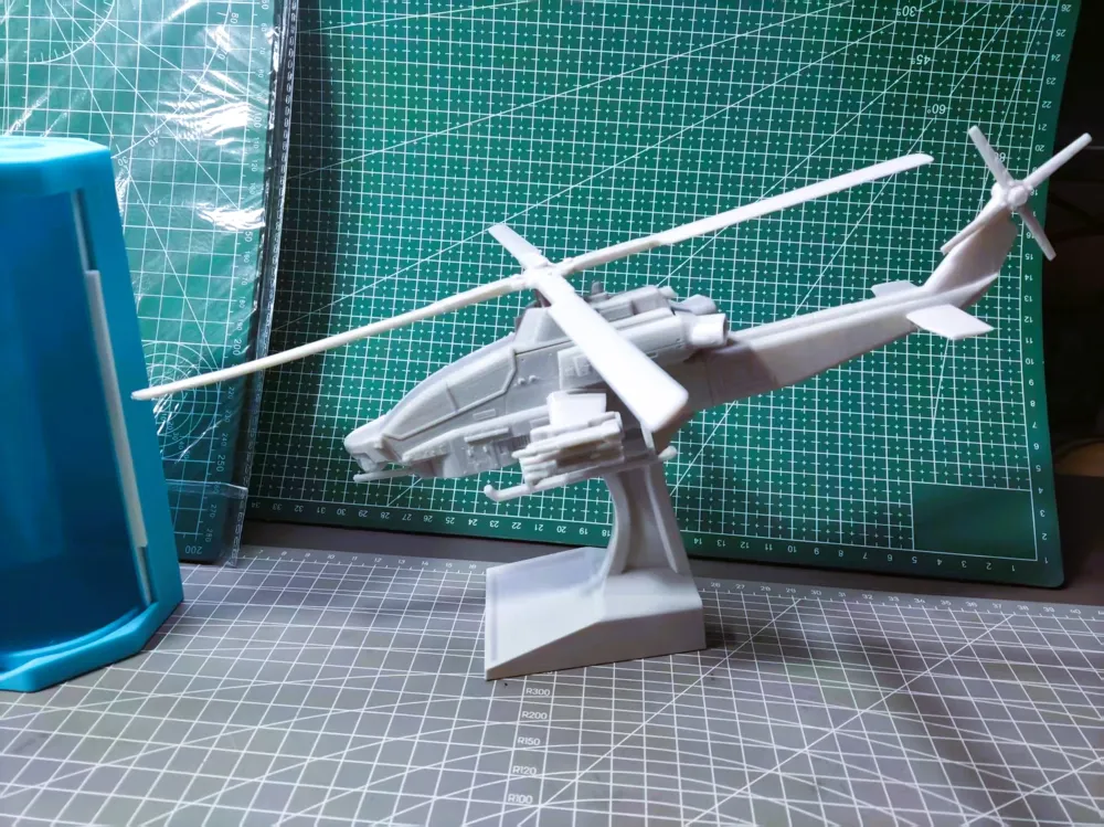 Armed Helicopter (AH-1Z(viper)） - Free 3D Print Model - MakerWorld