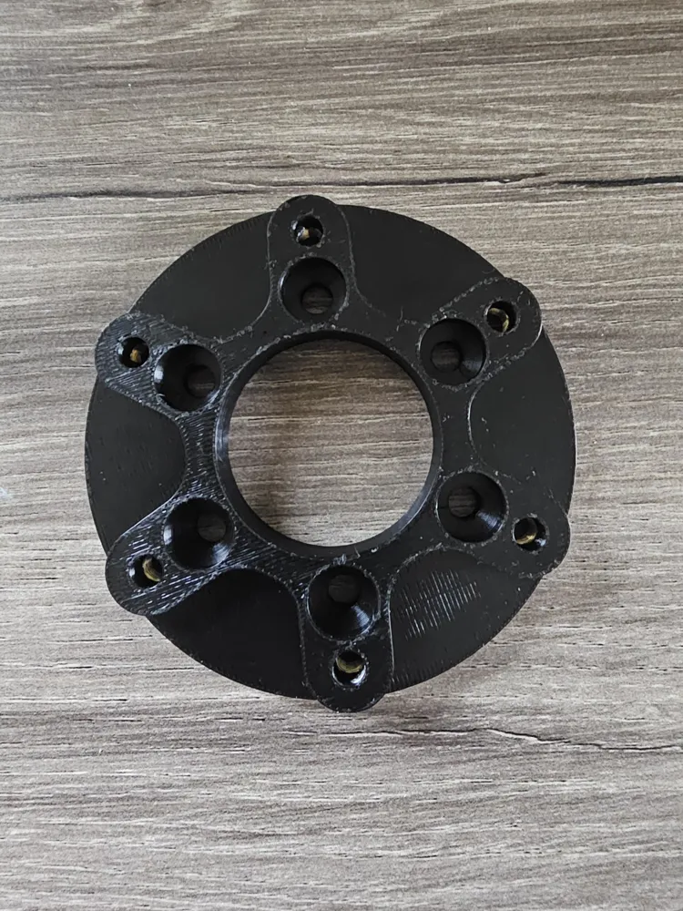 Universal Simrace Wheel Adapter (50mm to 70mm PCD) - Free 3D Print ...