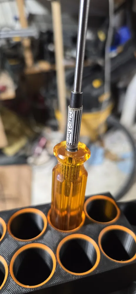 Mip tool sized holder. 22.22mm - Free 3D Print Model - MakerWorld