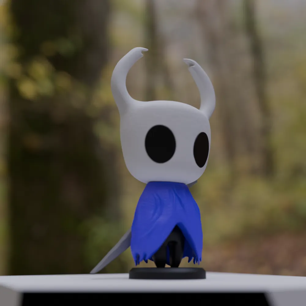 Mini The Knight from Hollow Knight - Free 3D Print Model - MakerWorld