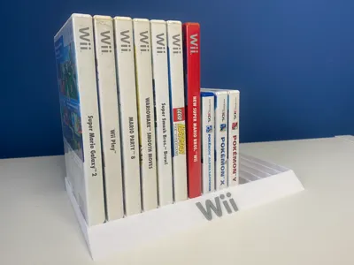 Nintendo Wii Games Stand by Printlab3Duk MakerWorld: Download Free 3D ...