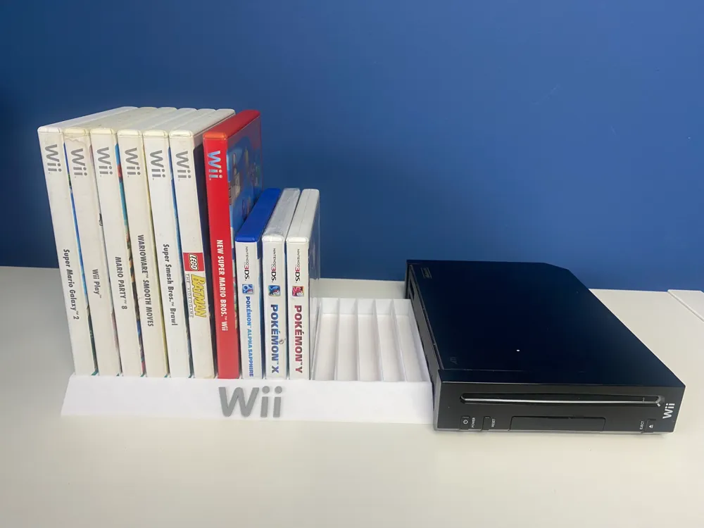 Nintendo Wii Games Stand by Printlab3Duk MakerWorld: Download Free 3D ...