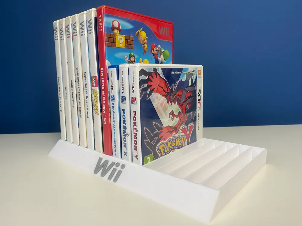 Nintendo Wii Games Stand by Printlab3Duk MakerWorld: Download Free 3D ...
