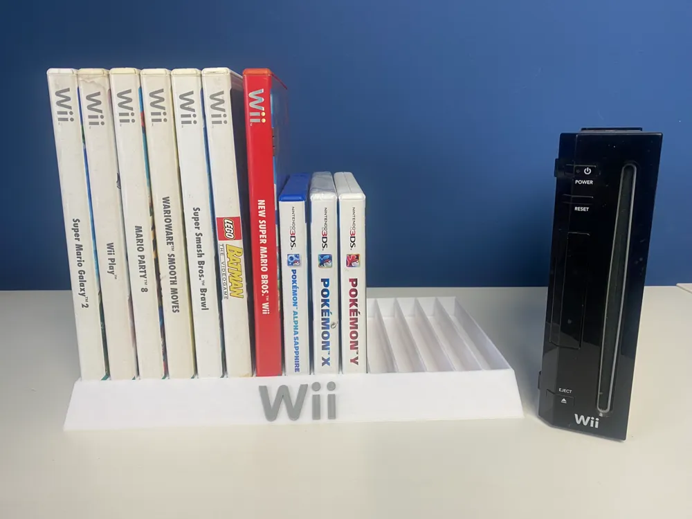 Nintendo Wii Games Stand by Printlab3Duk MakerWorld: Download Free 3D ...