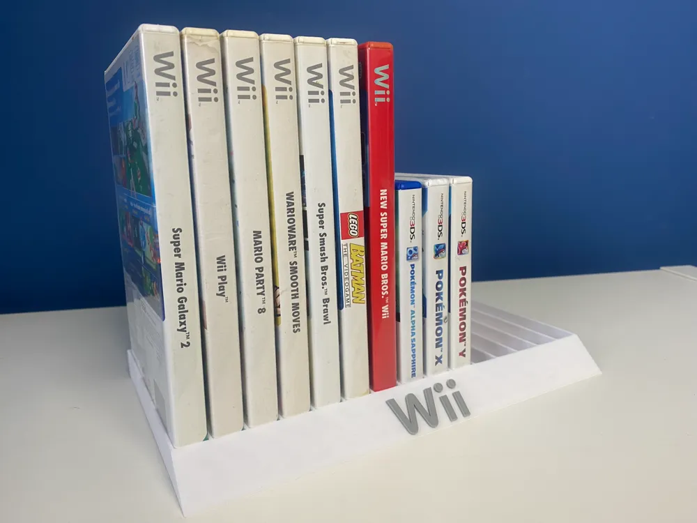 Nintendo Wii Games Stand by Printlab3Duk MakerWorld: Download Free 3D ...