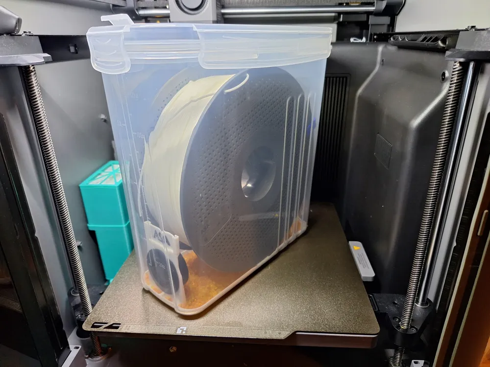 Low-Cost Filament Storage Container - Free 3D Print Model - MakerWorld