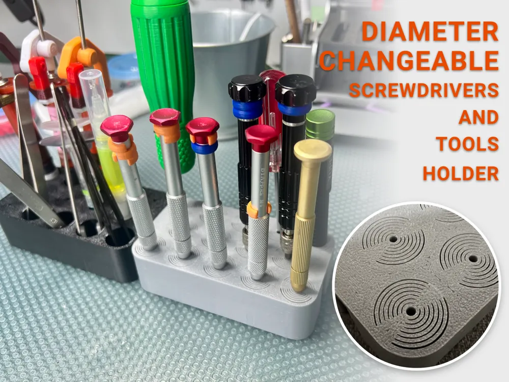 Diameter changeable screwdrivers and tools holder by JesseZhang ...