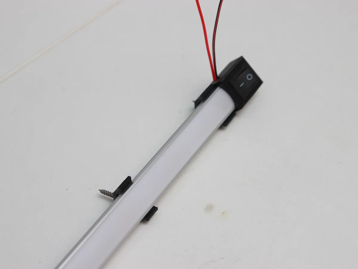 45 Grad universeller LED-Halter mit Schalter. – Kostenloses 3D ...