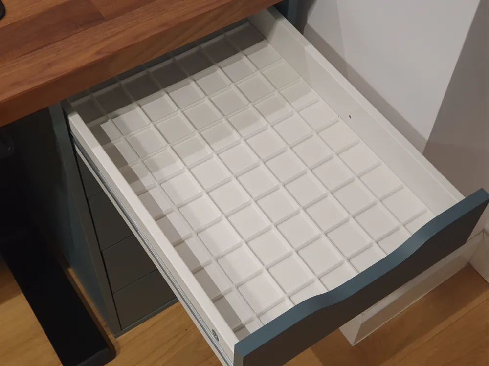 Gridfinity Baseplate for IKEA ALEX Remixed by FONSWERKS - MakerWorld