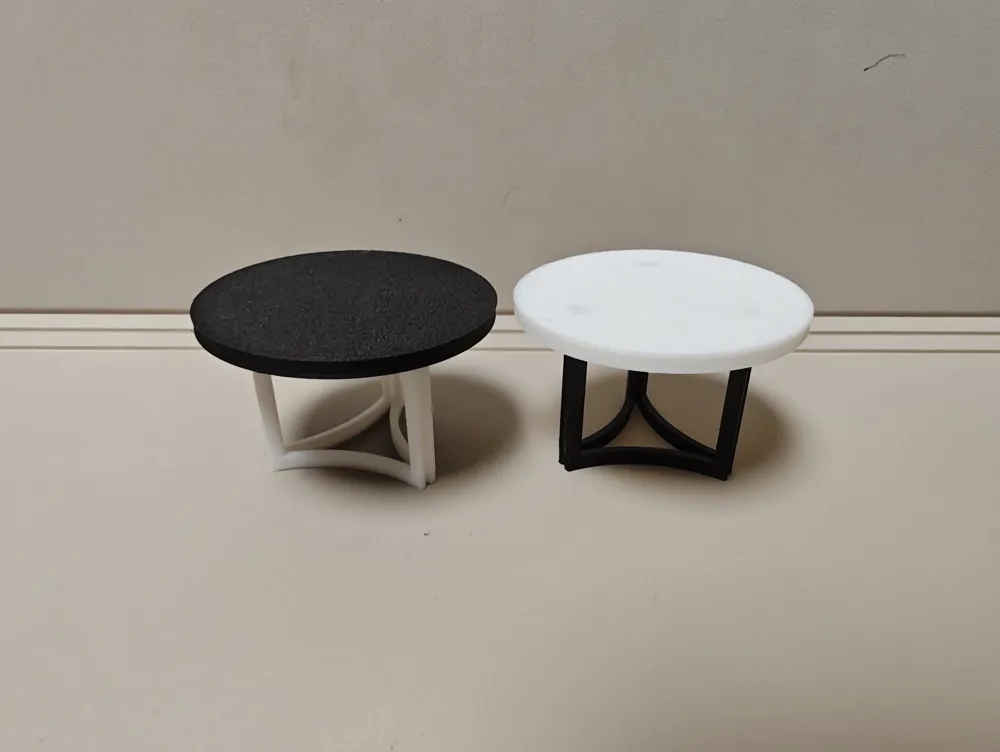 Miniature Furniture Sofa and Coffee Table Three-Piece Set by ...