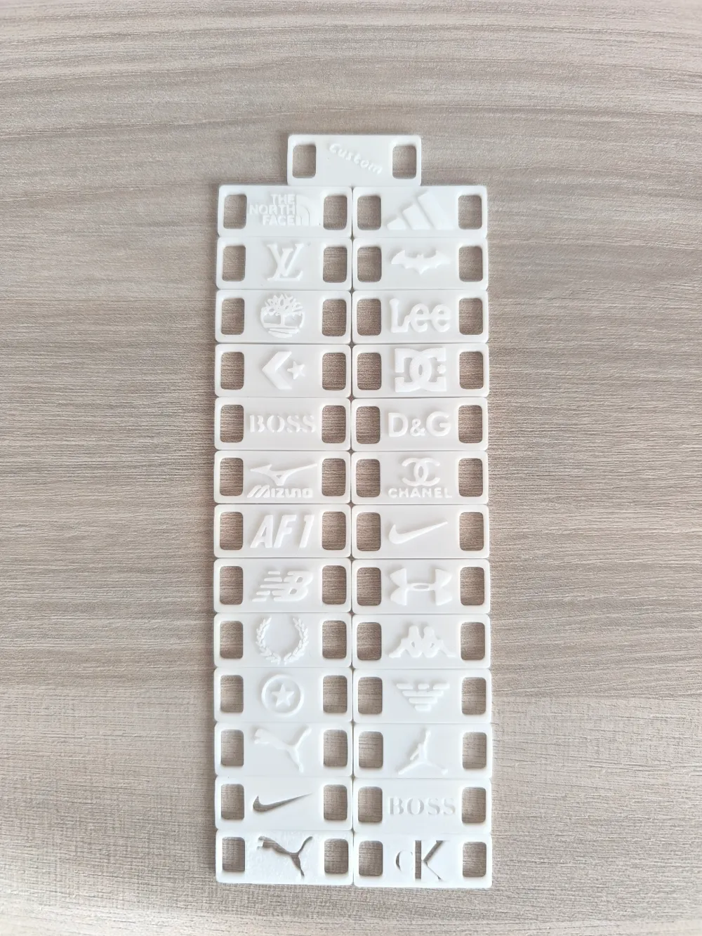 42 Lace Tags Famous Brands and Logos Collection by Andrei MakerWorld: Download Free 3D Models