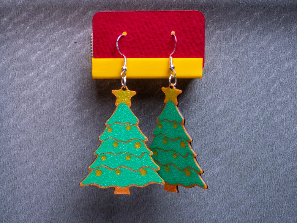 Chritsmastree Earring by 3d-PrintCreator MakerWorld: Download Free 3D ...