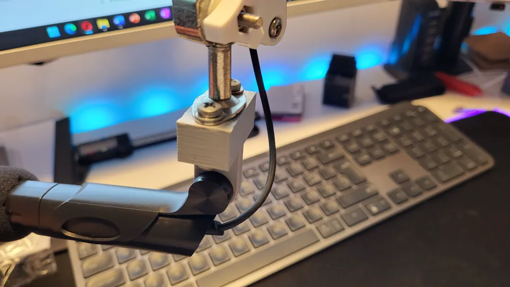 Ikea light to microphone arm adapter by Gusistar_ - MakerWorld