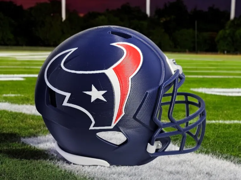 Houston Texans Football Helmet by animuL67 MakerWorld: Download Free 3D ...