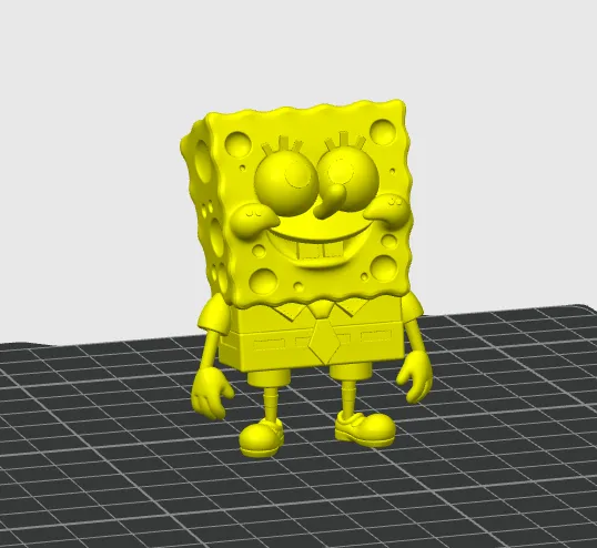 Spongebob Cartoon by Layers Lord MakerWorld: Download Free 3D Models