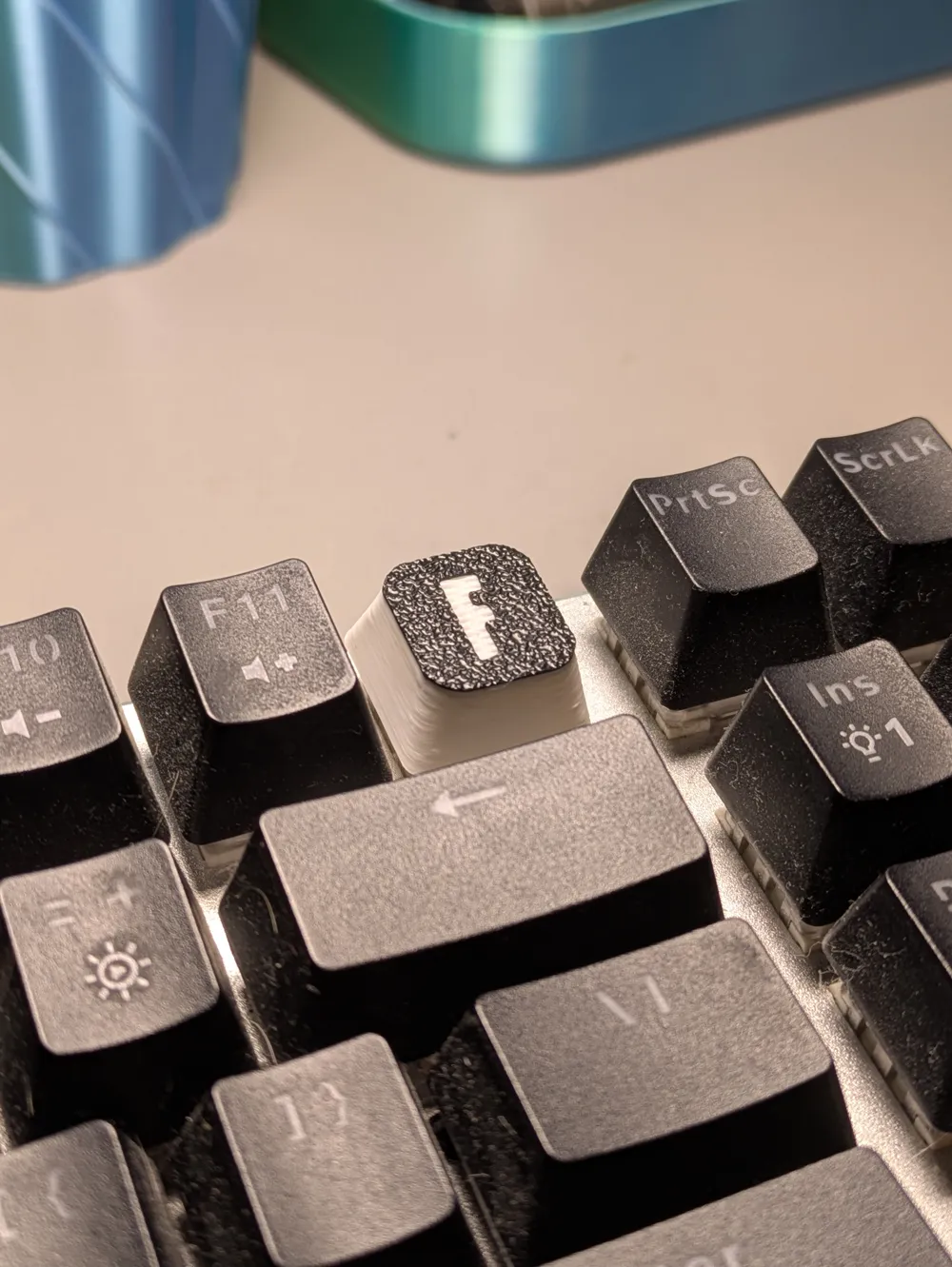 Fortnite keyboard custom keycap - Free 3D Print Model - MakerWorld
