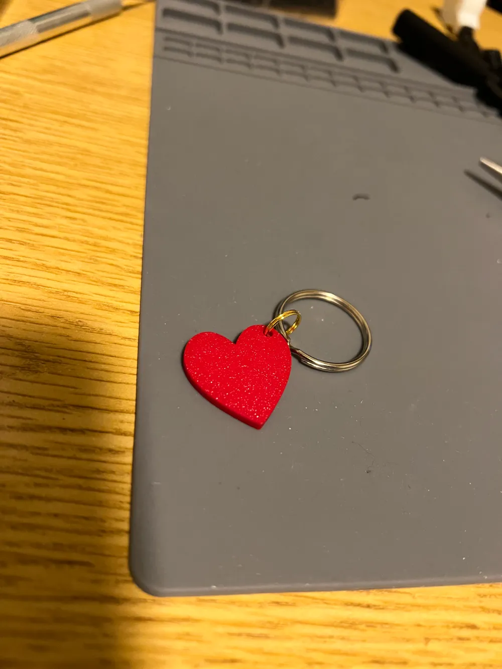 Small Heart Keychain - Free 3D Print Model - MakerWorld
