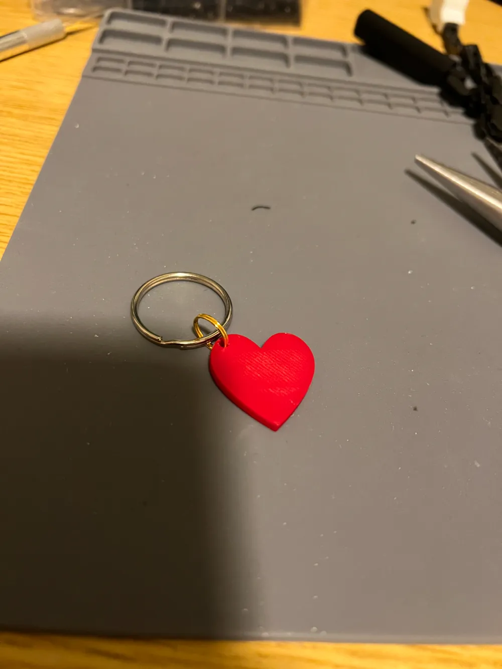 Small Heart Keychain - Free 3D Print Model - MakerWorld