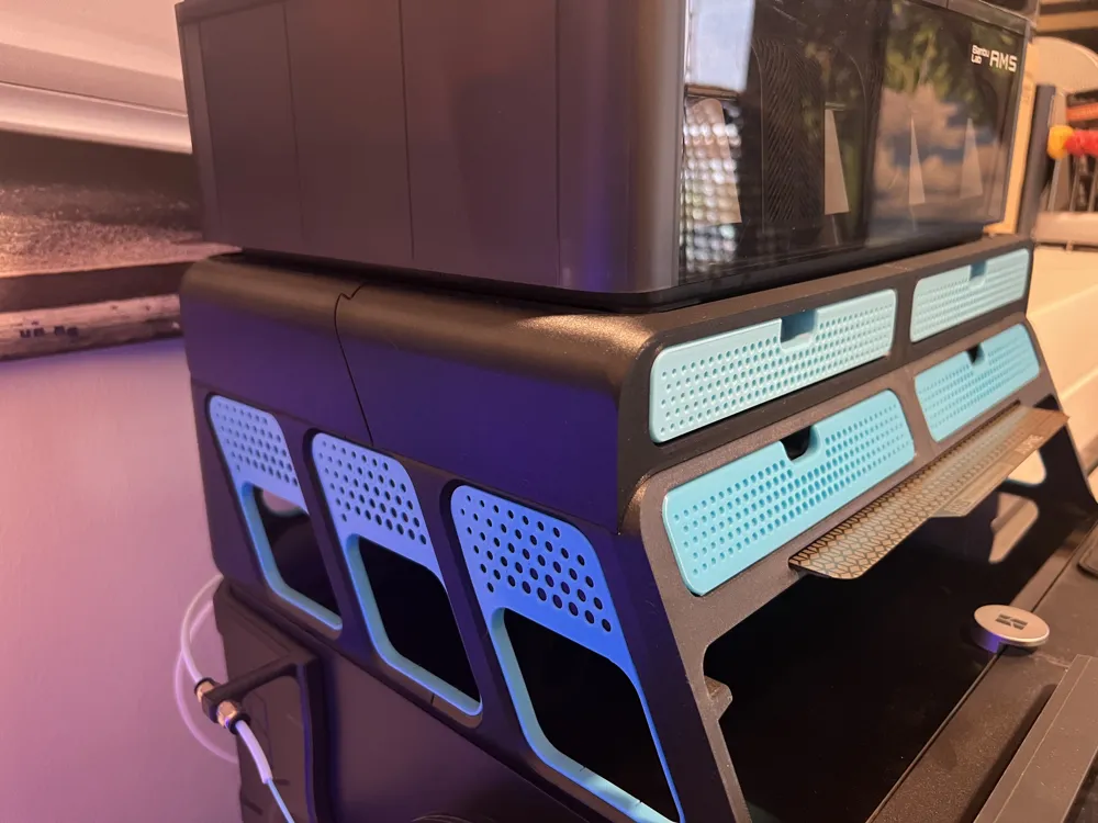 BLV - AMS - Riser - Drawer Upgrade - Free 3D Print Model - MakerWorld