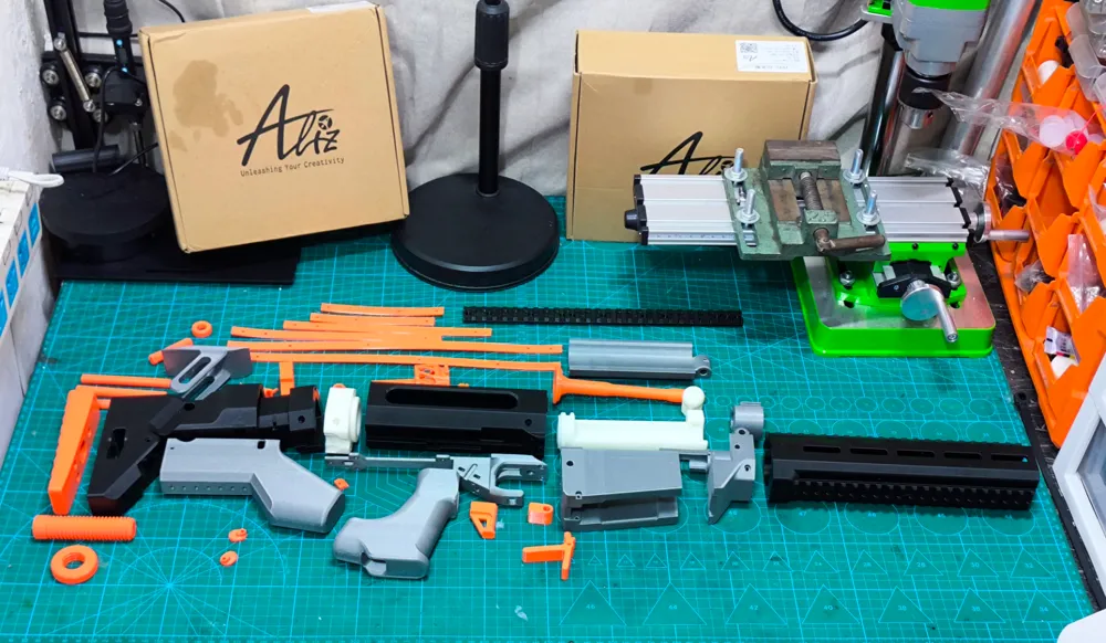 【Billet】opensource Bolt-action nerf blaster - Free 3D Print Model ...