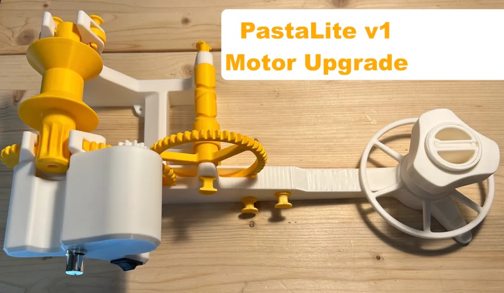 V2 Motor Upgrade for KYZ Pastamatic Lite V1 - Free 3D Print Model ...