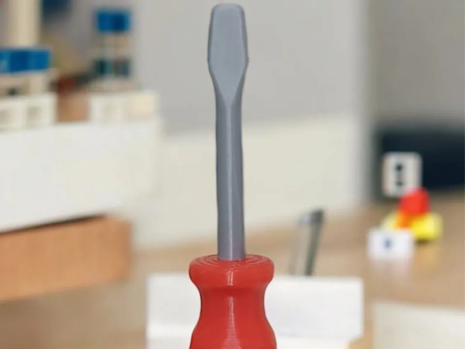 Mini-Fix Toy Screwdriver - Free 3D Print Model - MakerWorld