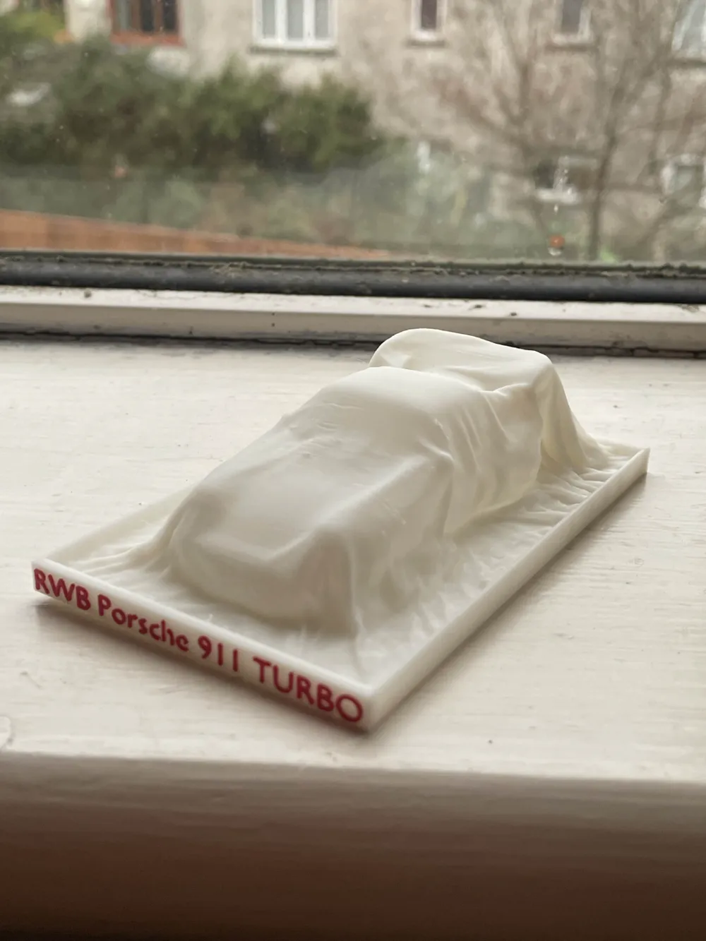 RWB Porsche 911 TURBO with spoiler under cloth sim by Nehemiah - MakerWorld
