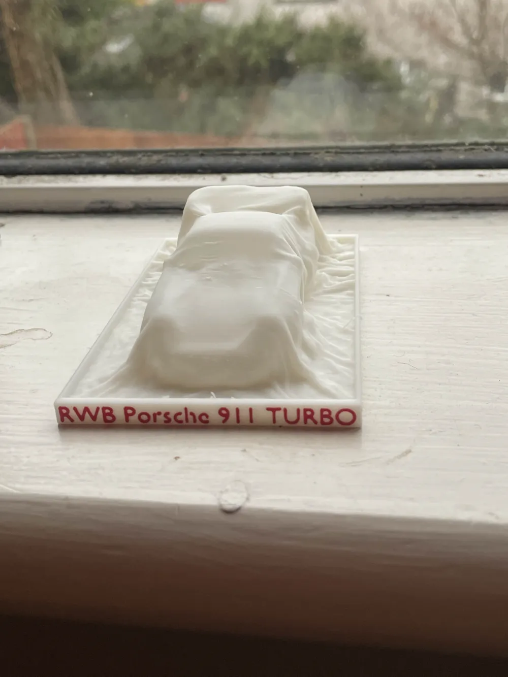 RWB Porsche 911 TURBO with spoiler under cloth sim by Nehemiah - MakerWorld