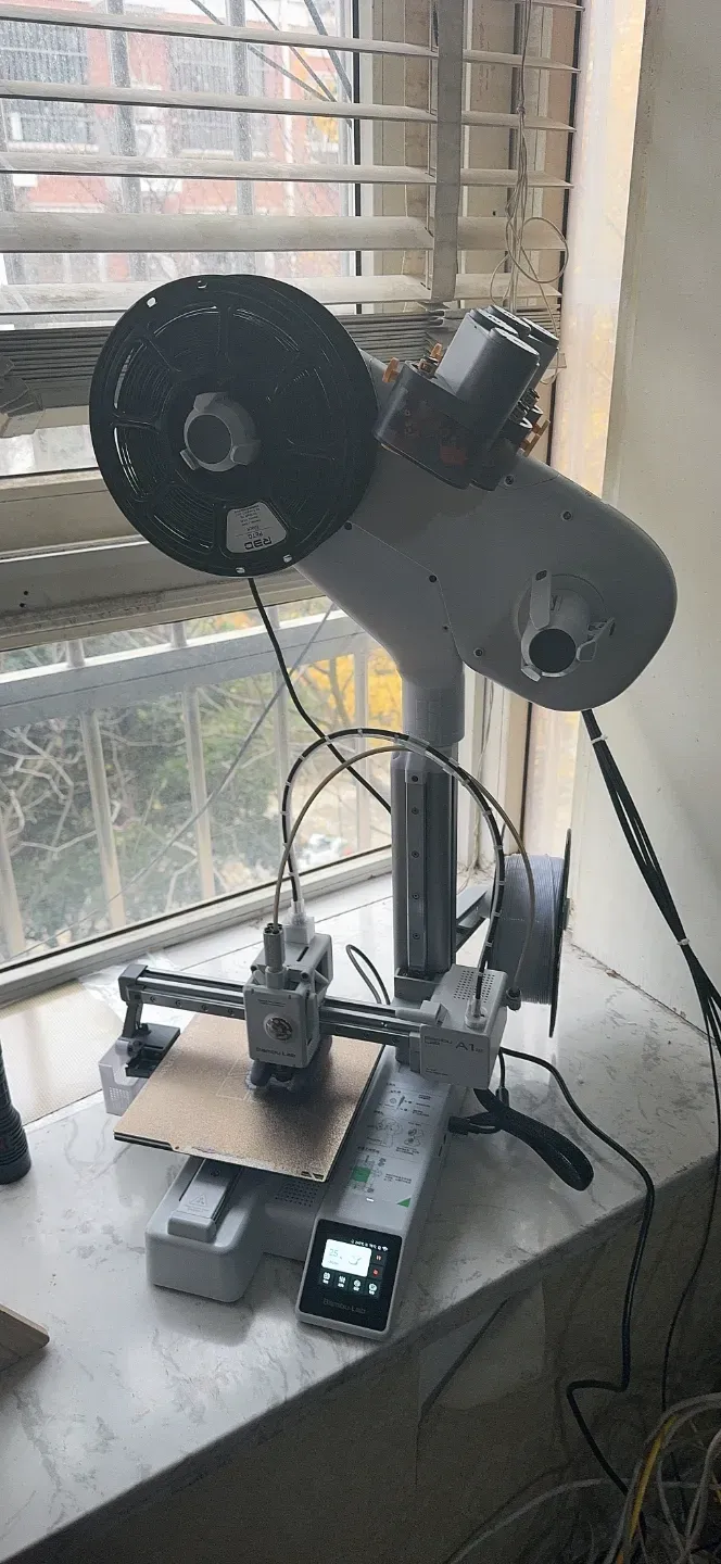 AMS lite top mount kit, top mount, top bracket for A1 mini - rotatable ...