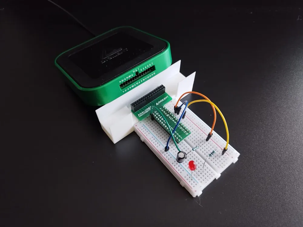 Analog Discovery3 Breadboard Adapter Stand Support by Elektrooon MakerWorld: Download Free 3D Models