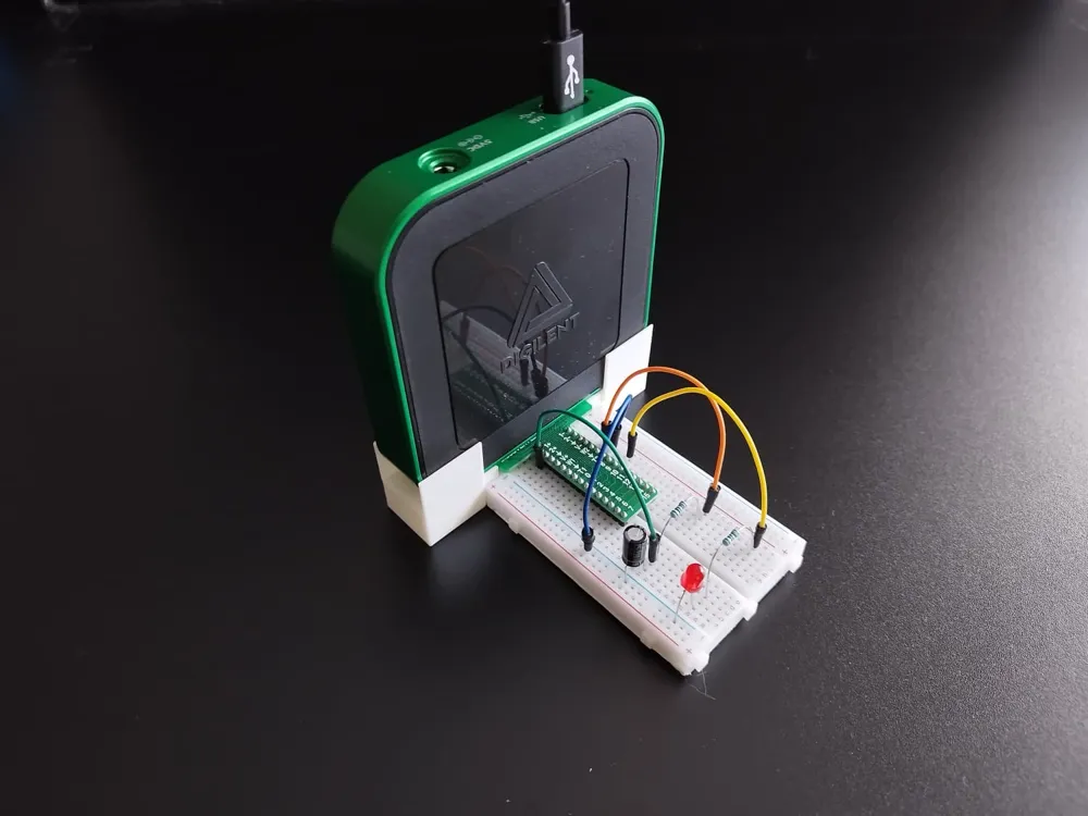 Analog Discovery3 Breadboard Vertical Stand - Free 3D Print Model ...