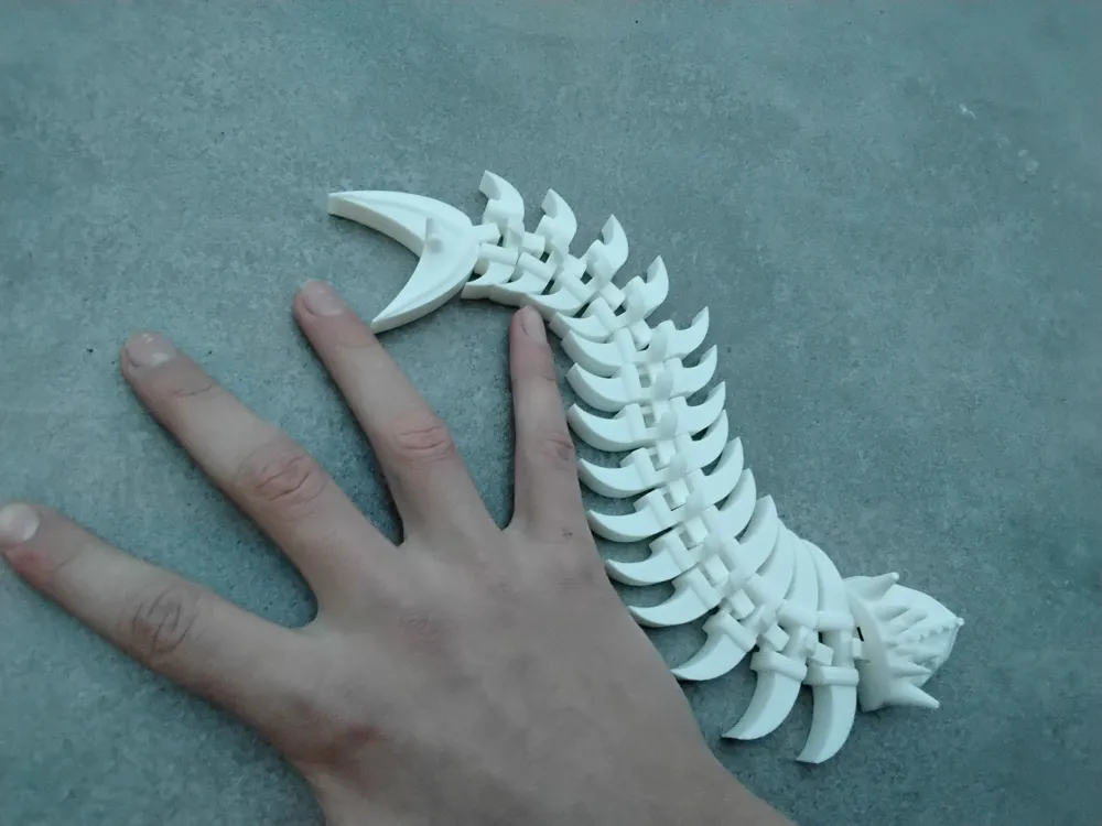 Skeleton of a monster by Puszysty baran - MakerWorld