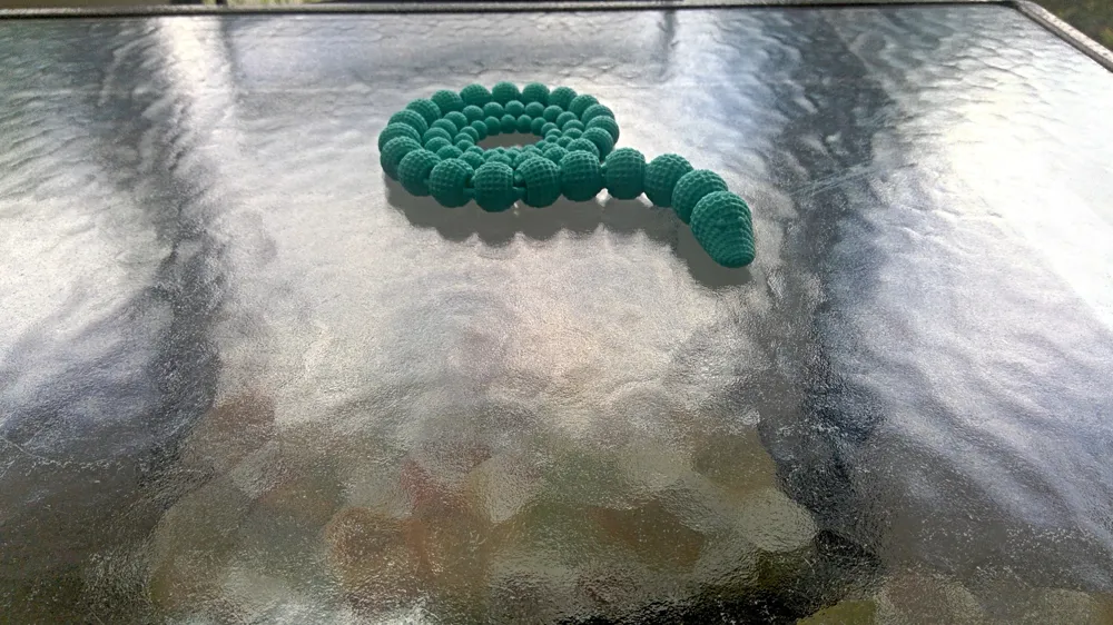 30" articulated snake no support - Free 3D Print Model - MakerWorld