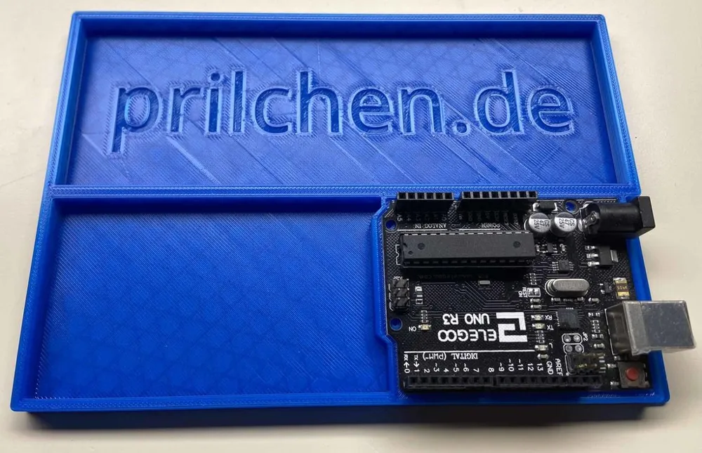 Arduino Uno Breadboard Holder By Prilchendemakerworld Download Free 3d Models