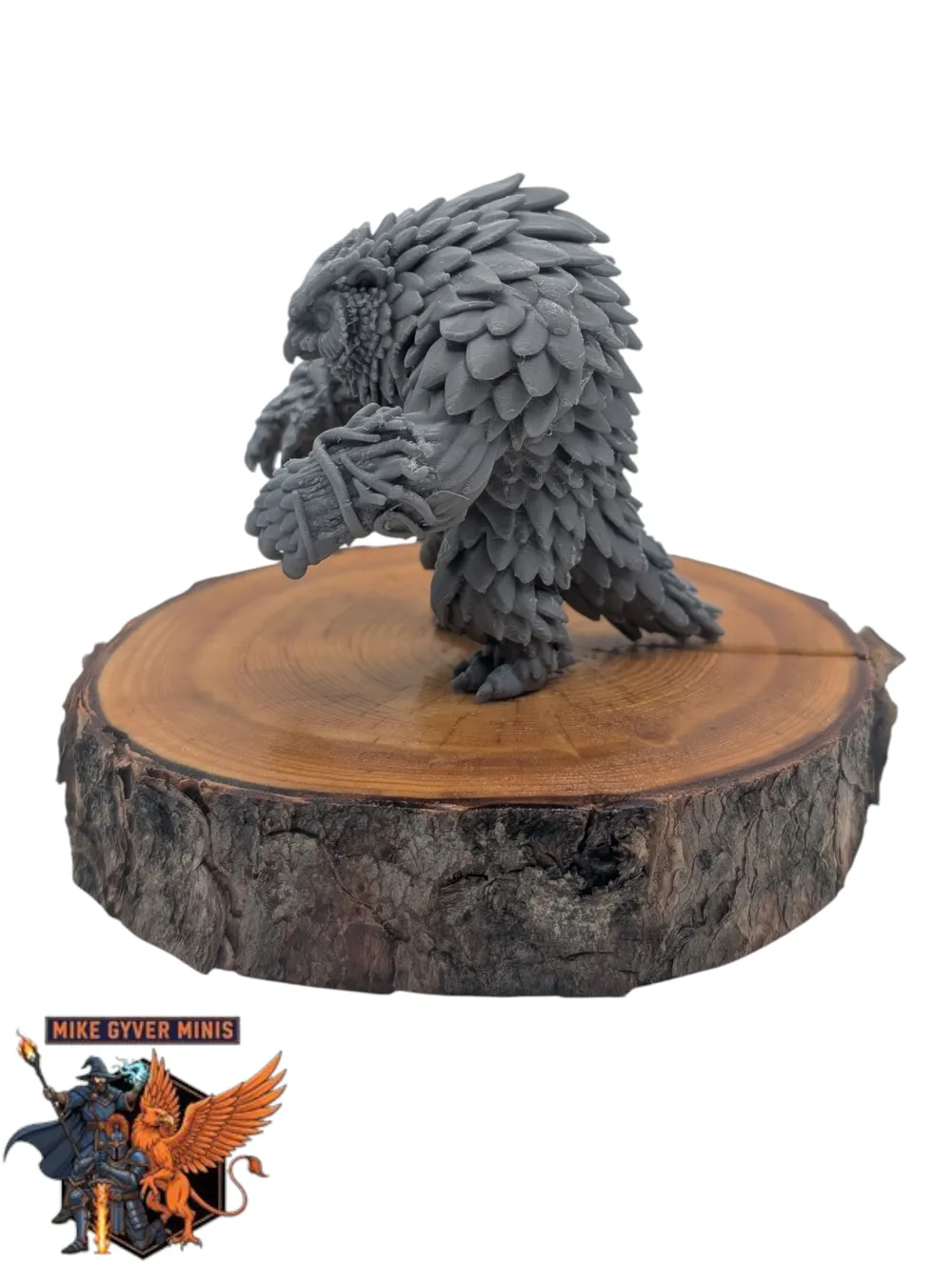 DnD TTRPG Primeval Owlbear Miniature by MikeGyver MakerWorld: Download ...