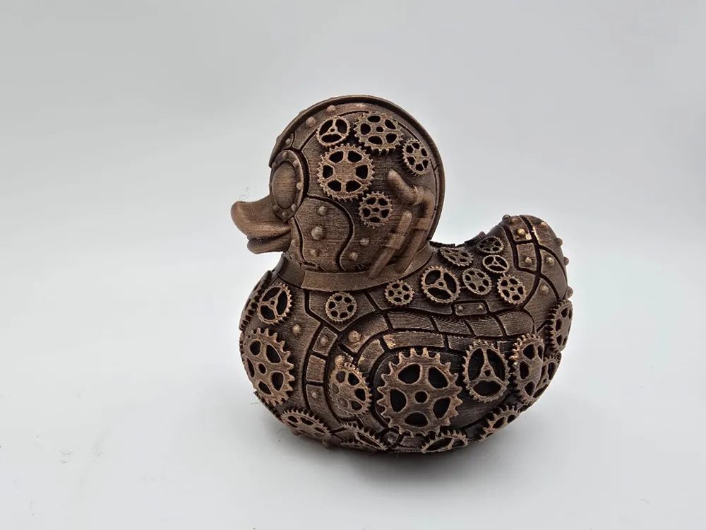 STEAMPUNK RUBBER DUCK - Free 3D Print Model - MakerWorld