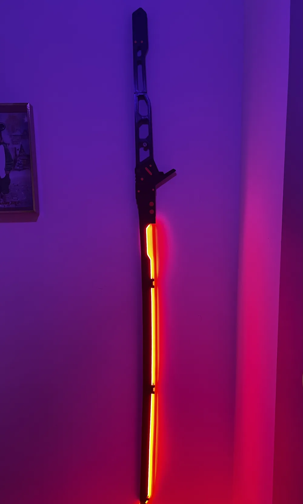 [LED MOD] Arasaka Thermal Katana CyberPunk 2077 - Free 3D Print Model ...