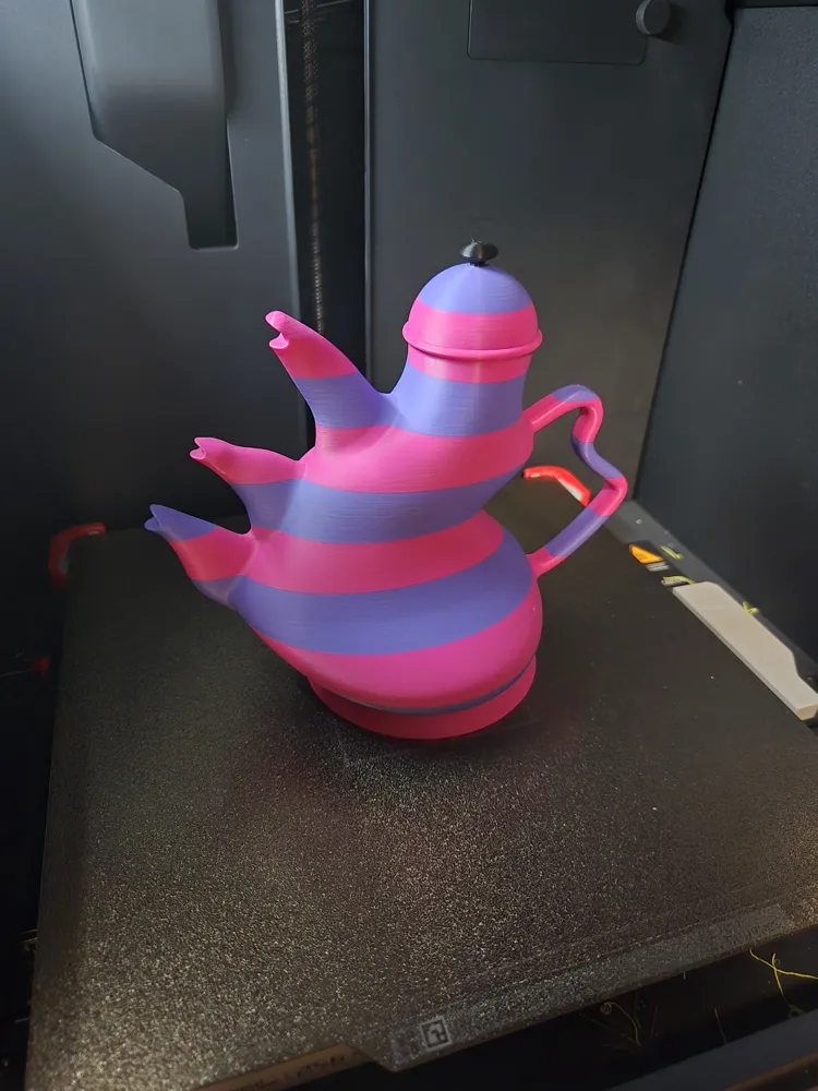 Alice im Wunderland Teapot - Alice in Wonderland - Free 3D Print Model ...