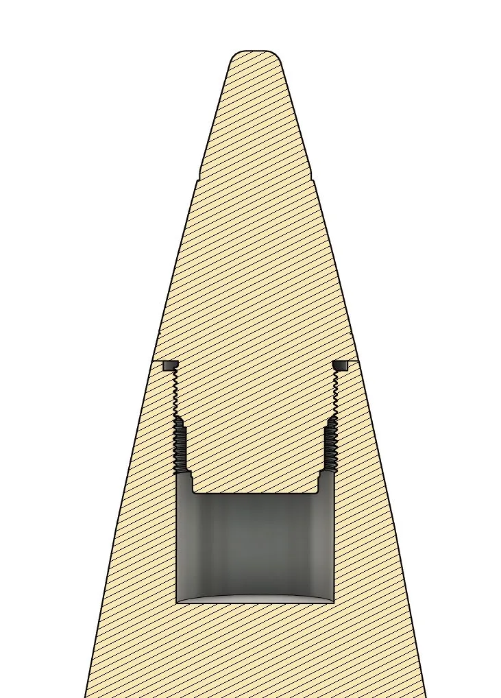 M795 155mm shell with M782 fuze - Free 3D Print Model - MakerWorld