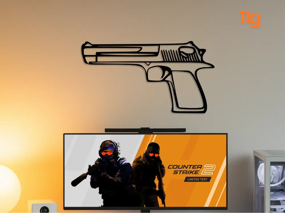 Art mural Deagle CSGO/CS2 by AlphaOne MakerWorld: Download Free 3D Models
