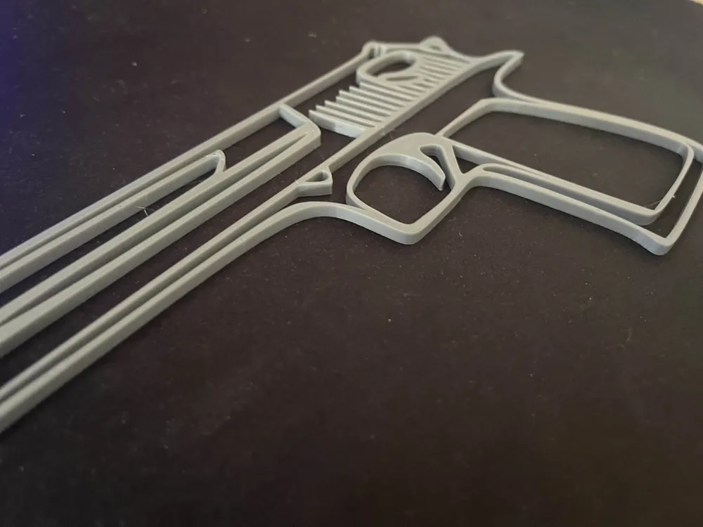Art mural Deagle CSGO/CS2 by AlphaOne MakerWorld: Download Free 3D Models