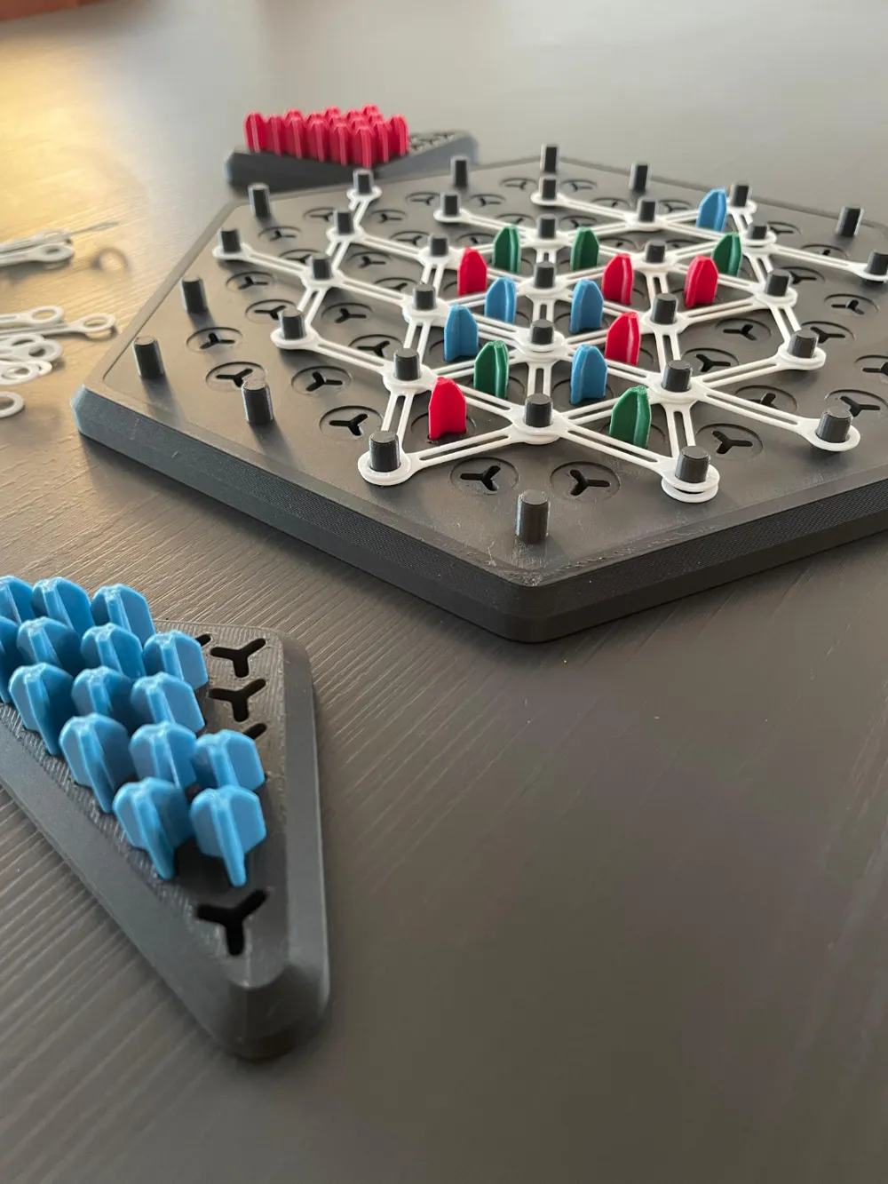 Chain Chess Rubber Band Triangle Game by Perry MakerWorld: Download ...