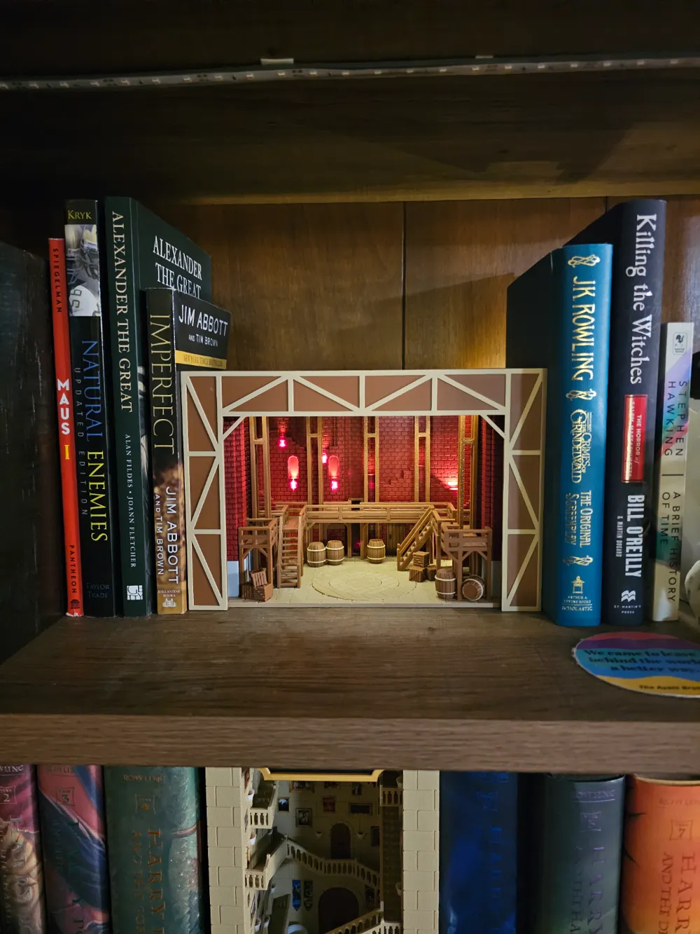 Hamilton Broadway Book Nook - Free 3D Print Model - MakerWorld