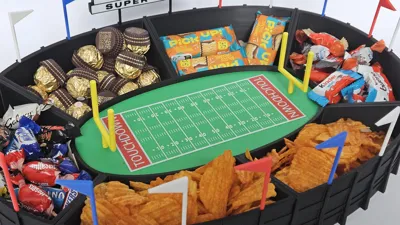 Superbowl: Snack Arena, Snack Stadium, Snack Dome - Free 3D Print Model ...