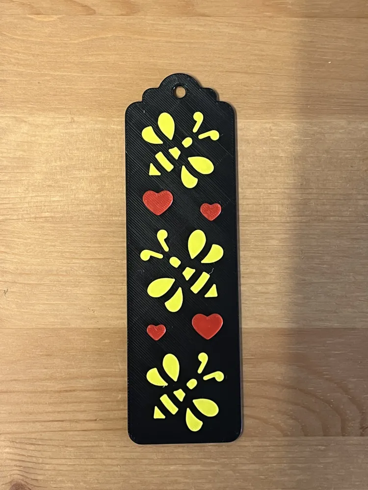 bee bookmark - Free 3D Print Model - MakerWorld